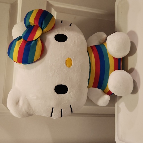 Sanrio | Toys | Sanrio Hello Kitty Extra Large Rainbow Plush With ...